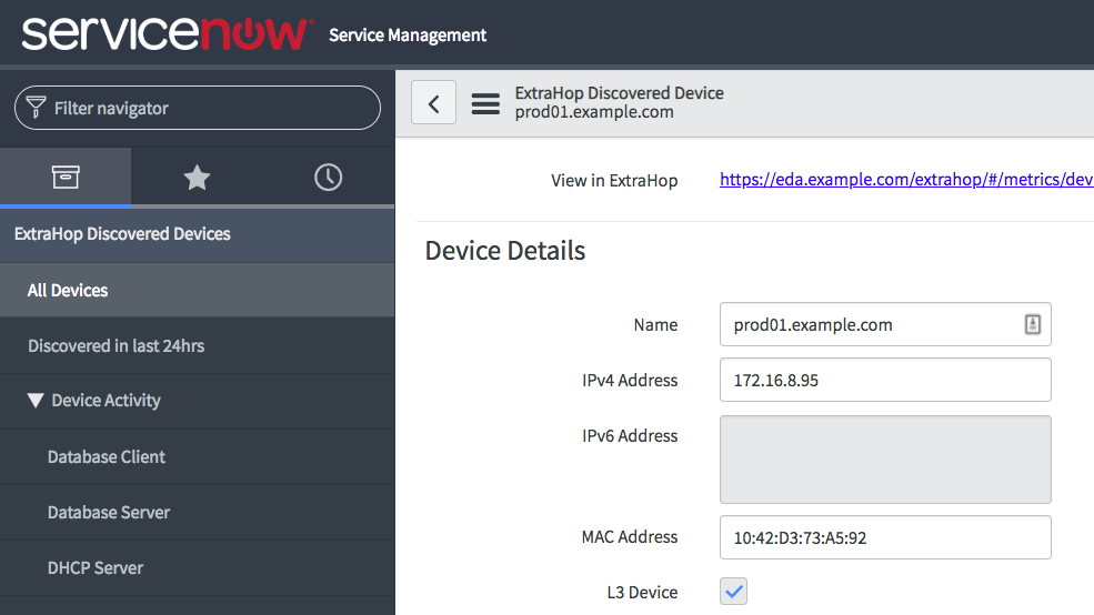 ExtraHop & ServiceNow CMDB Integration | ExtraHop | ExtraHop ExtraHop & ServiceNow CMDB Integration | ExtraHop | ExtraHop